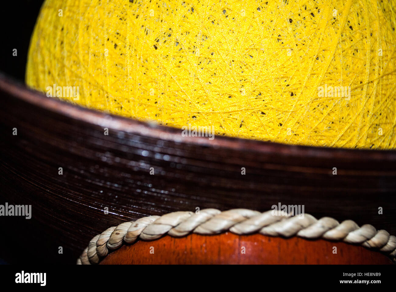 yellow ball close up Stock Photo - Alamy