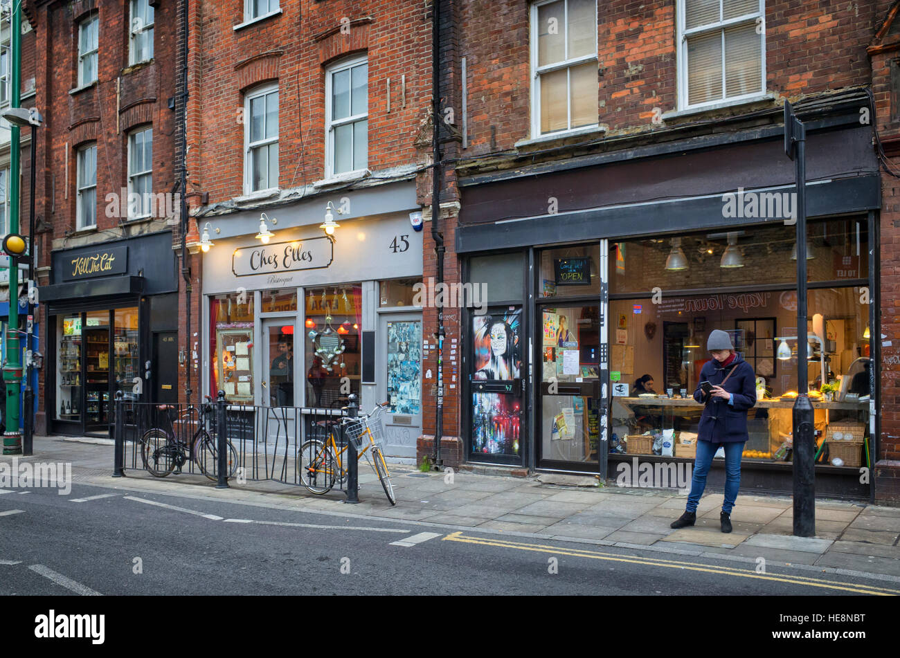 Brick Lane Spitalfields, new shops showing how the area is changing as ...
