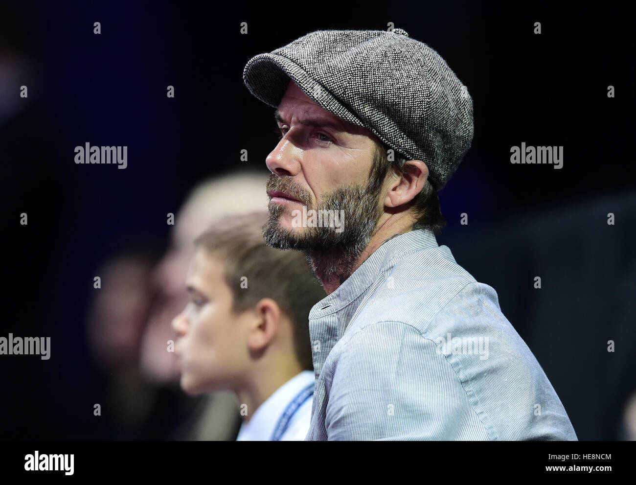 David Beckham attends ATP World Tour Finals Featuring: David Beckham ...