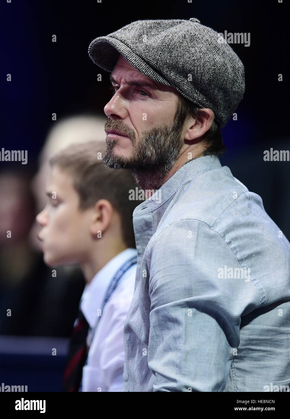 David Beckham attends ATP World Tour Finals Featuring: David Beckham ...