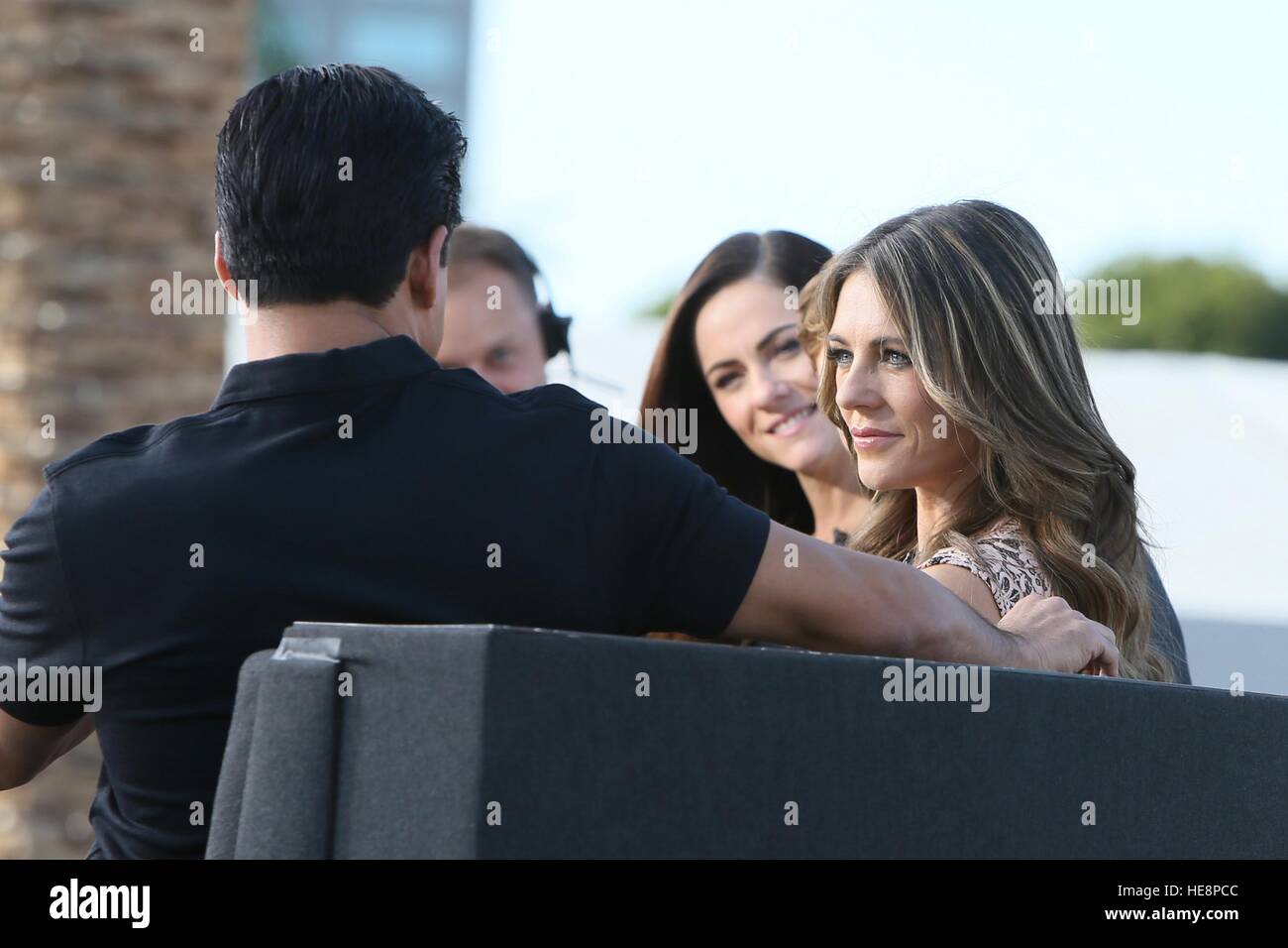 Elizabeth Hurley William Moseley and Alexandra Park seen at Universal ...