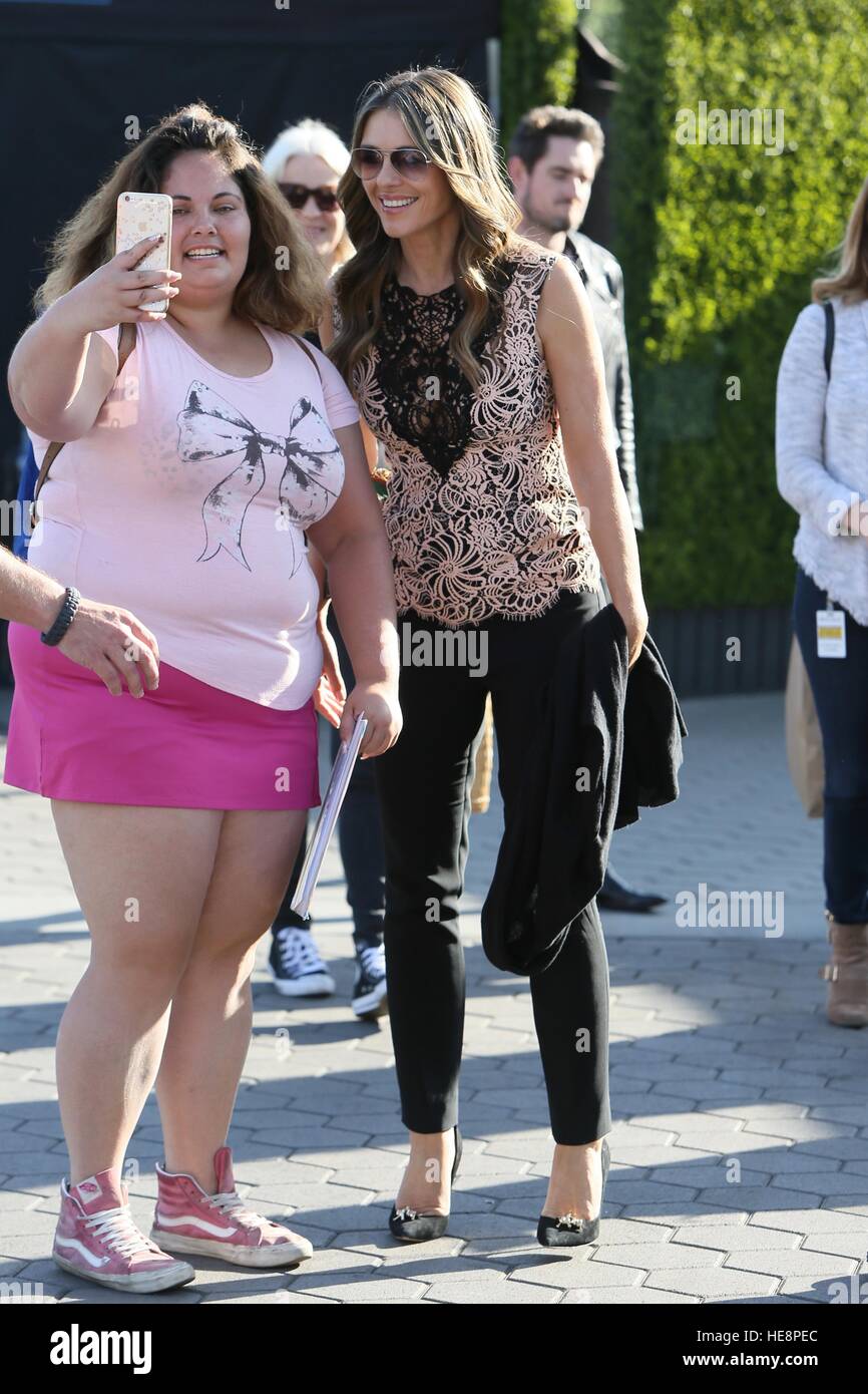 Elizabeth Hurley William Moseley and Alexandra Park seen at Universal ...