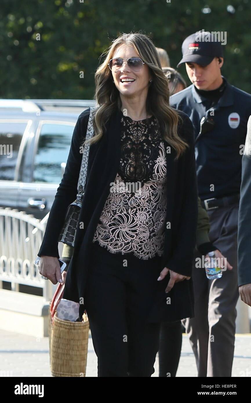 Elizabeth Hurley William Moseley and Alexandra Park seen at Universal ...