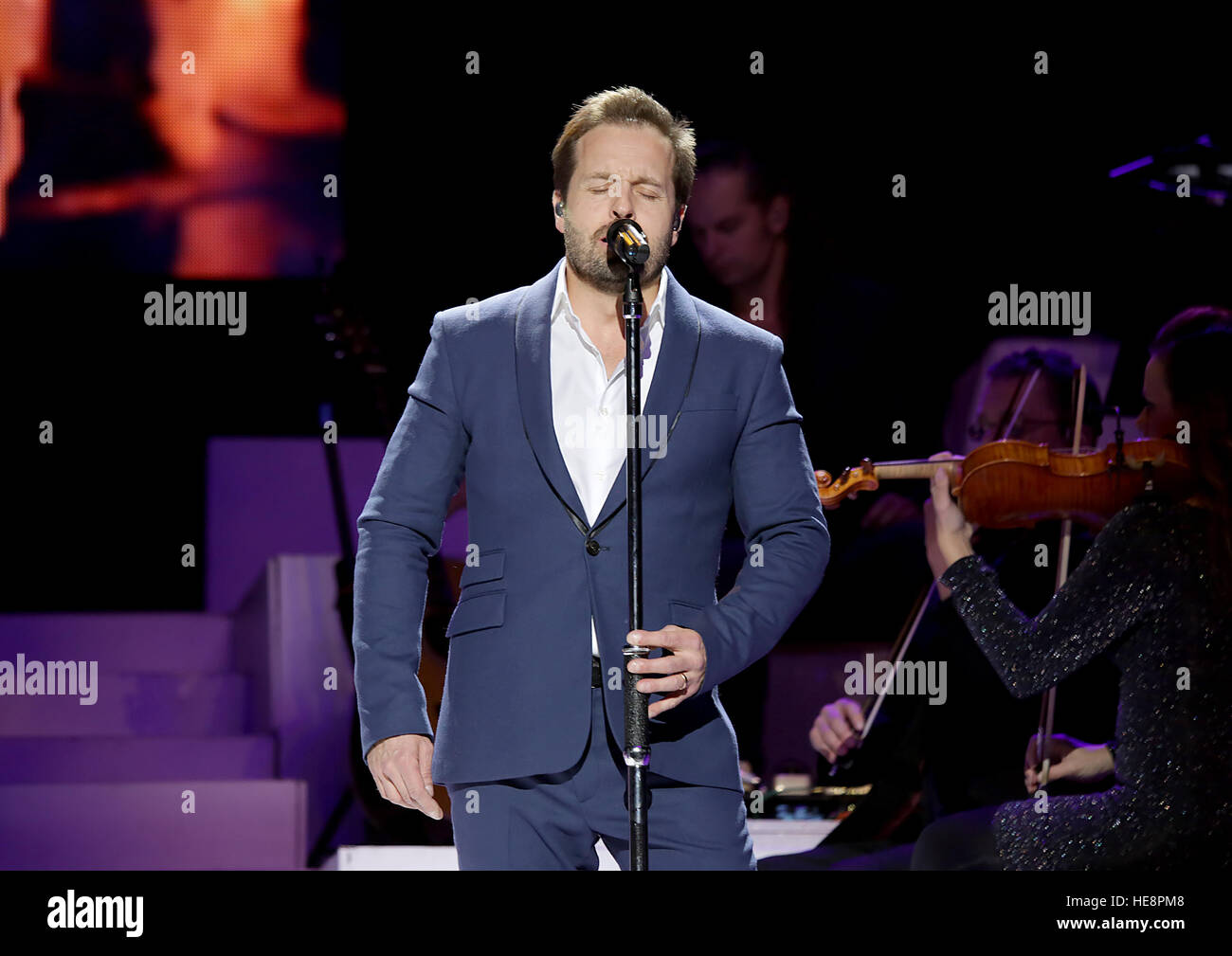 Alfie Boe & Michael Ball Performing On Their Together' tour at Liverpool Echo Arena Featuring ...