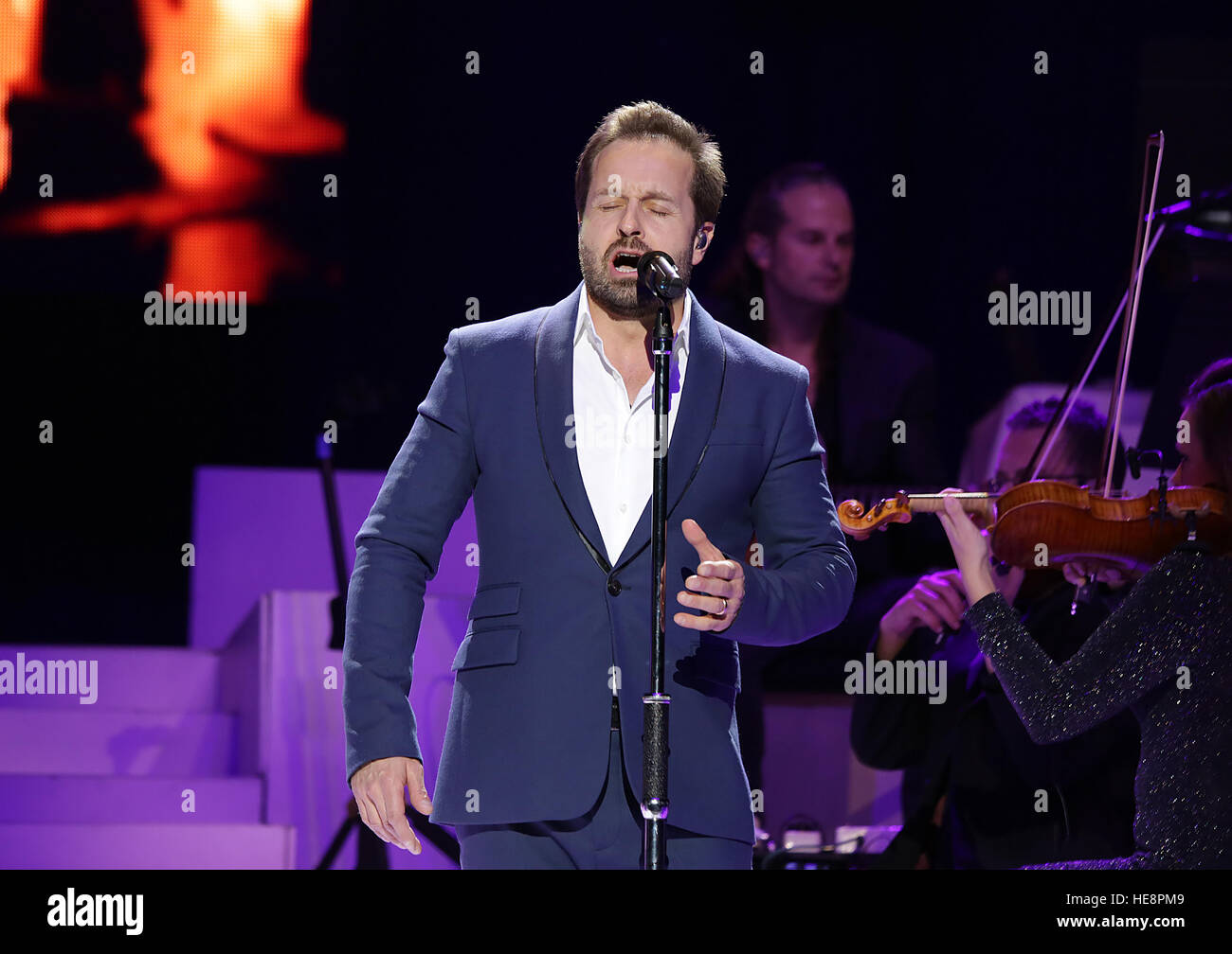 Alfie Boe & Michael Ball Performing On Their Together' tour at Liverpool Echo Arena Featuring ...