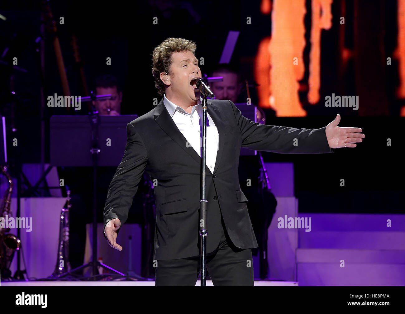 Alfie Boe & Michael Ball Performing On Their Together' tour at Liverpool Echo Arena Featuring ...