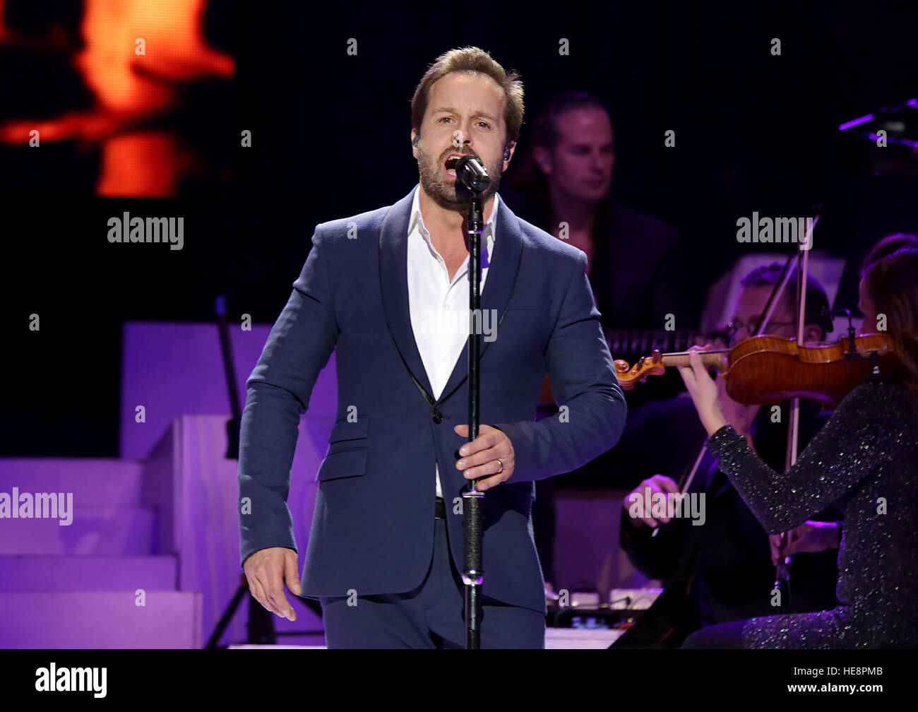 Alfie Boe & Michael Ball Performing On Their Together' tour at Liverpool Echo Arena Featuring ...