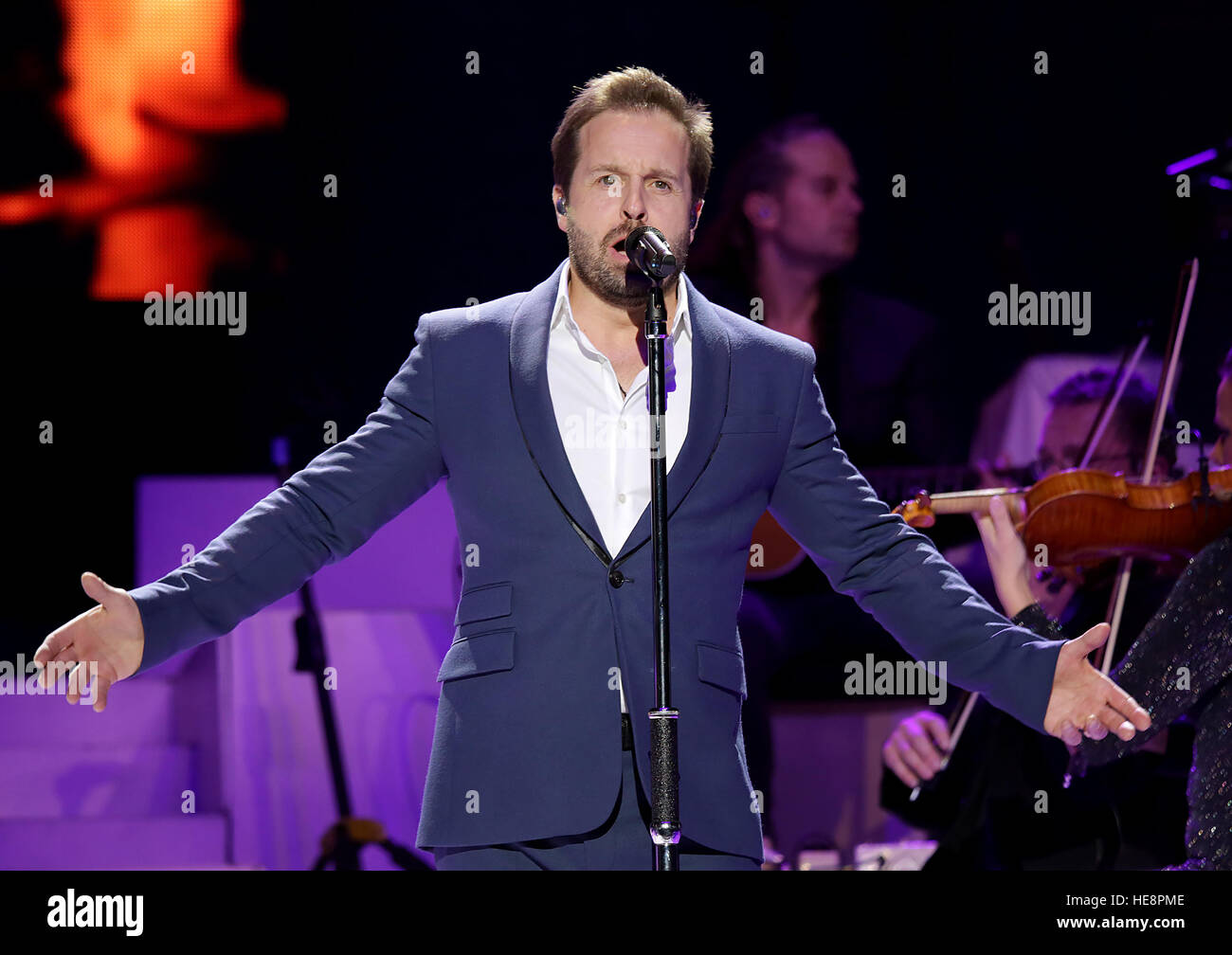 Alfie Boe & Michael Ball Performing On Their Together' tour at Liverpool Echo Arena Featuring ...