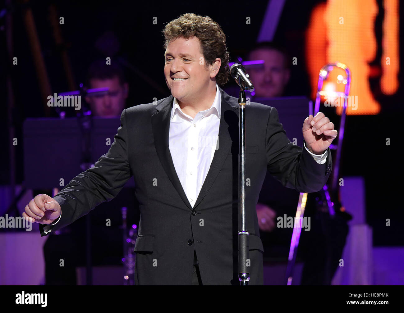 Alfie Boe & Michael Ball Performing On Their Together' tour at Liverpool Echo Arena Featuring ...