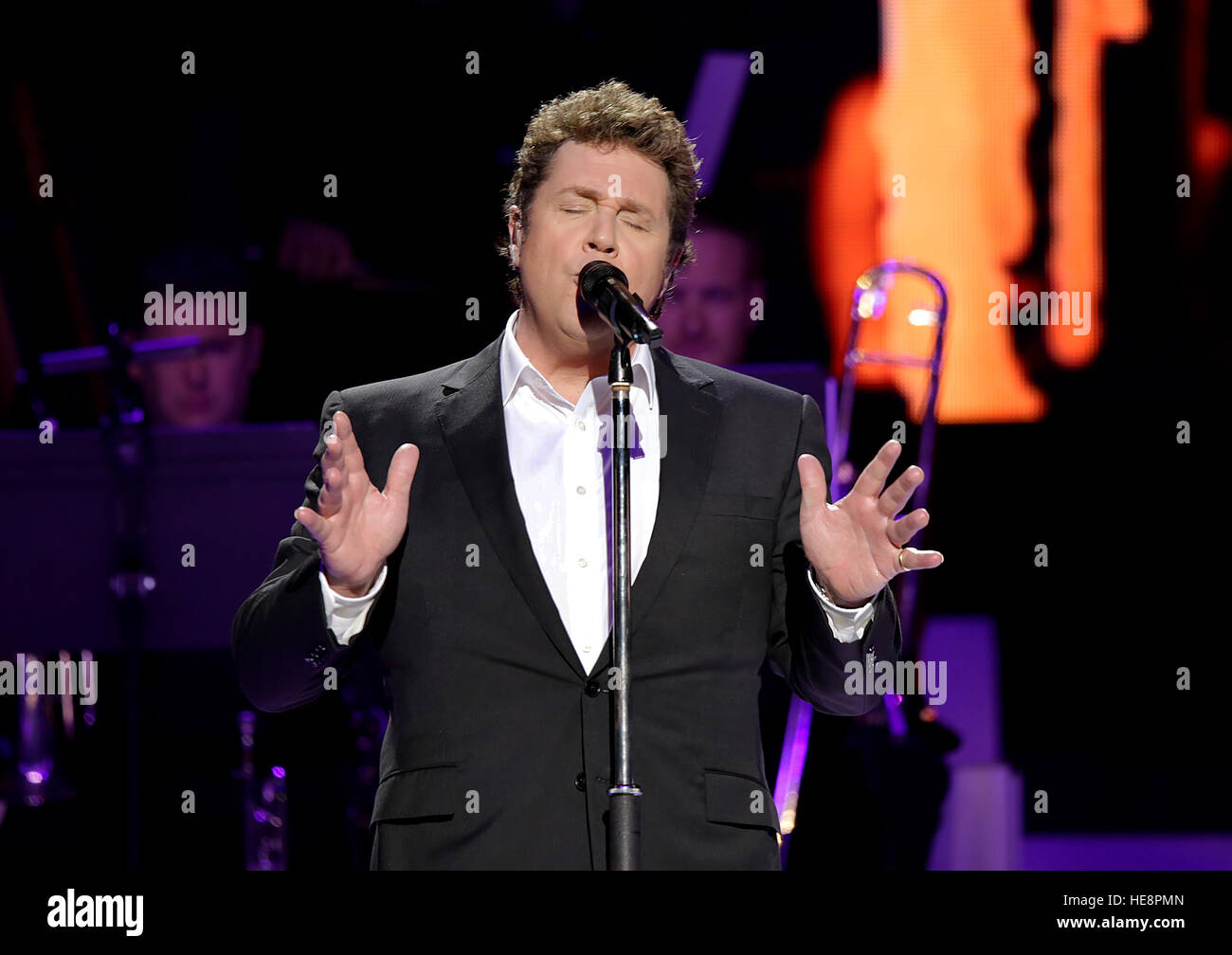 Alfie Boe & Michael Ball Performing On Their Together' tour at Liverpool Echo Arena Featuring ...