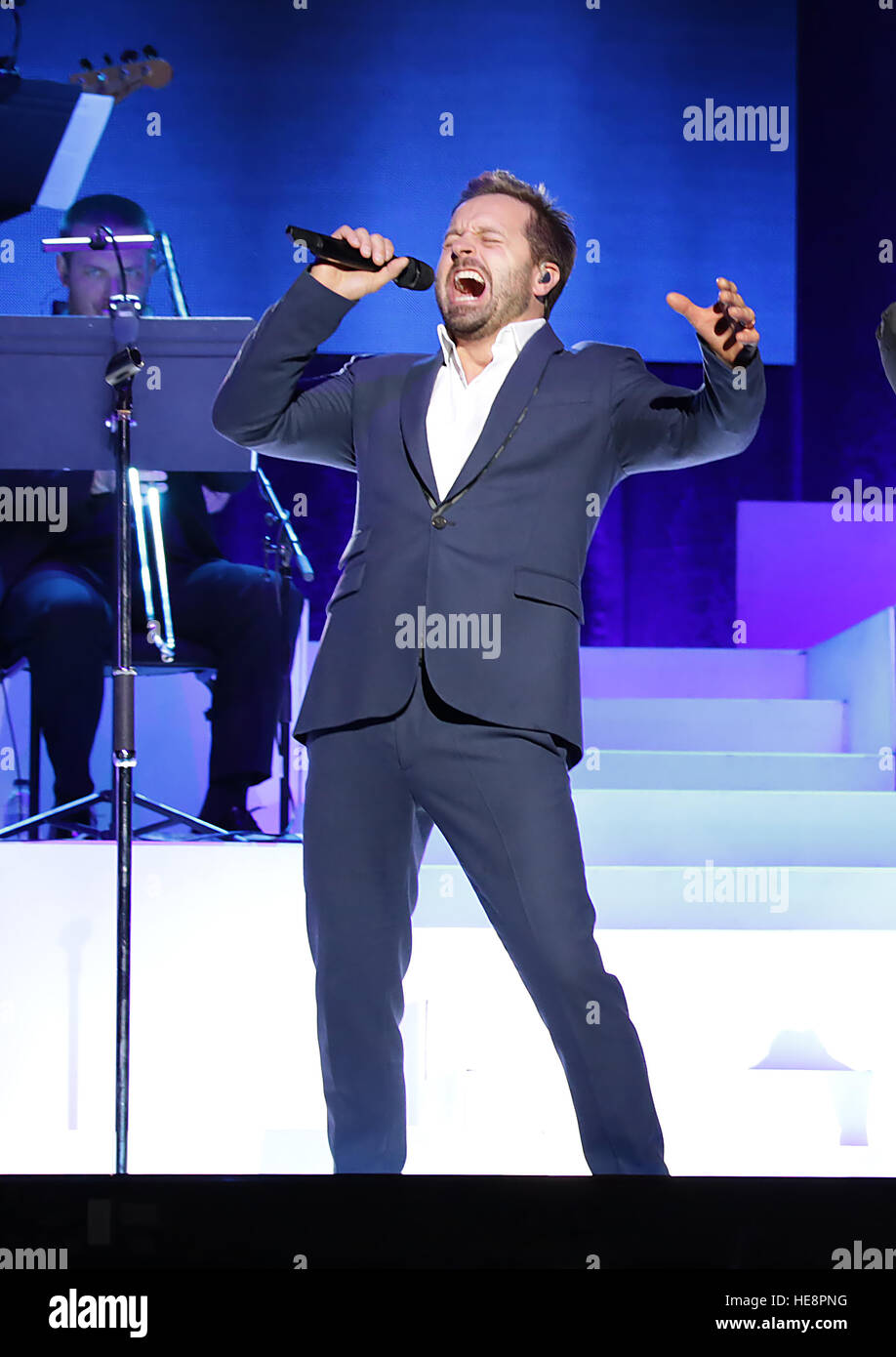 Alfie Boe & Michael Ball Performing On Their Together' tour at Liverpool Echo Arena Featuring ...