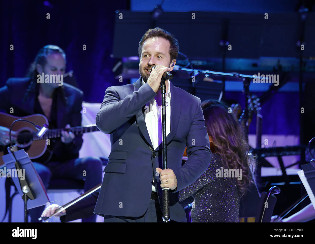Alfie Boe & Michael Ball Performing On Their Together' tour at Liverpool Echo Arena Featuring ...