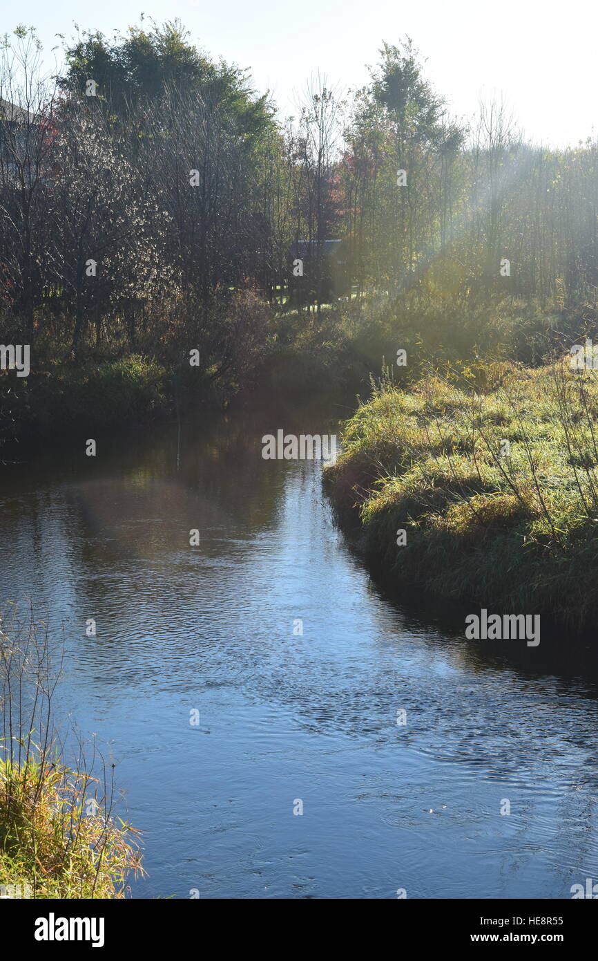 Sunlight on the Water Stock Photo - Alamy