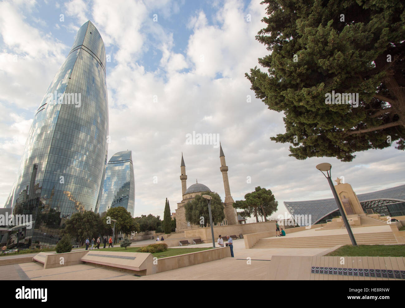 The flam towers hotel Stock Photo - Alamy