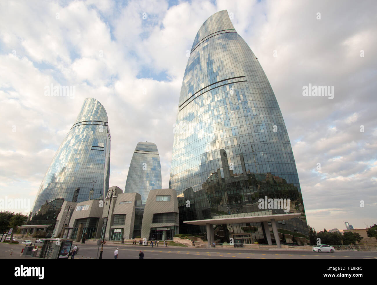 The flam towers hotel Stock Photo - Alamy