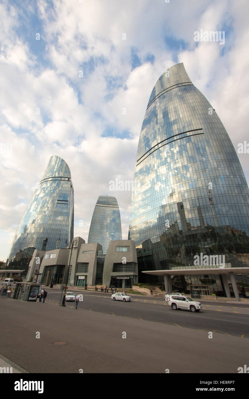 The flam towers hotel Stock Photo - Alamy
