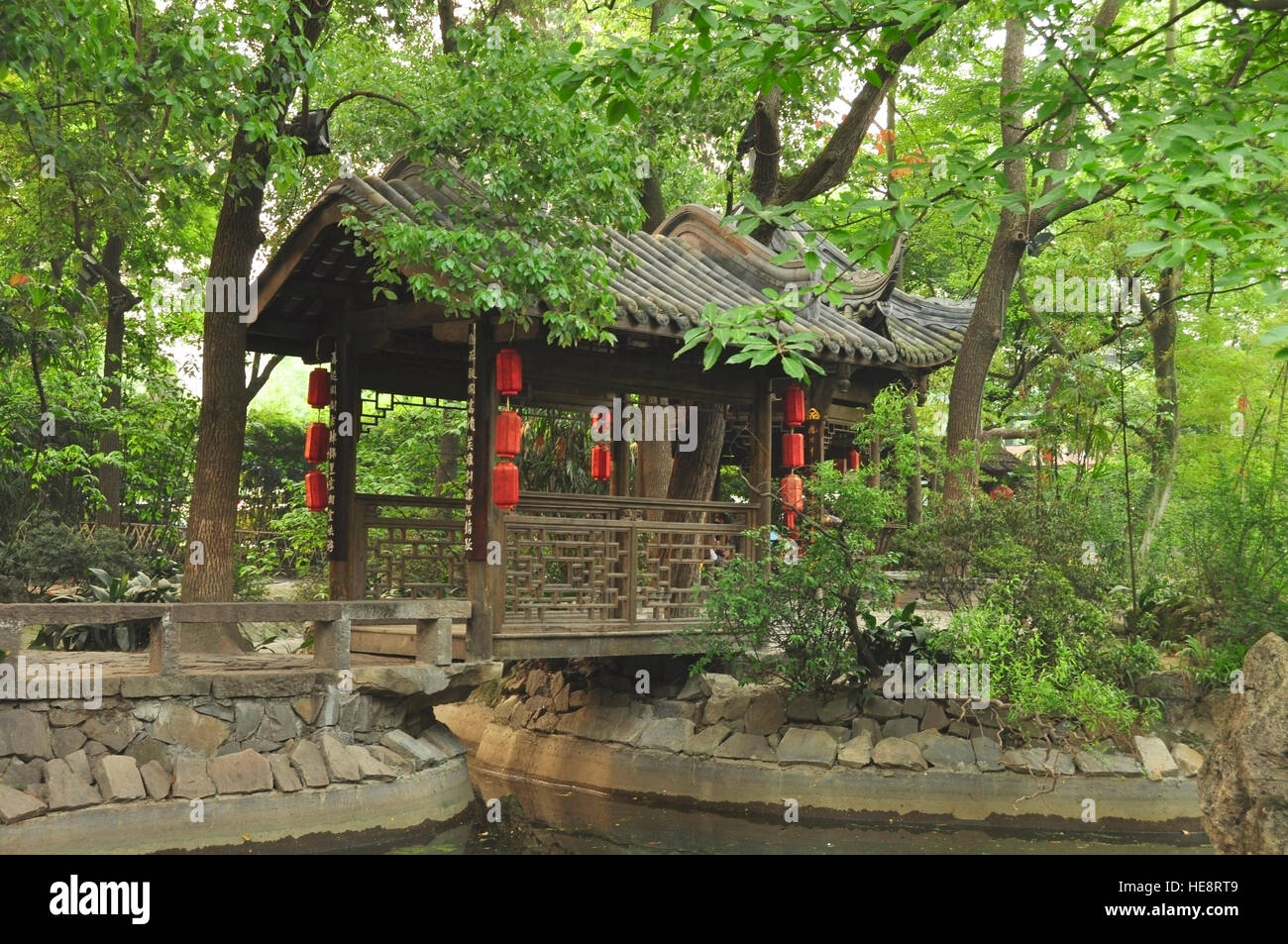 Asian pagoda bridge hi-res stock photography and images - Alamy