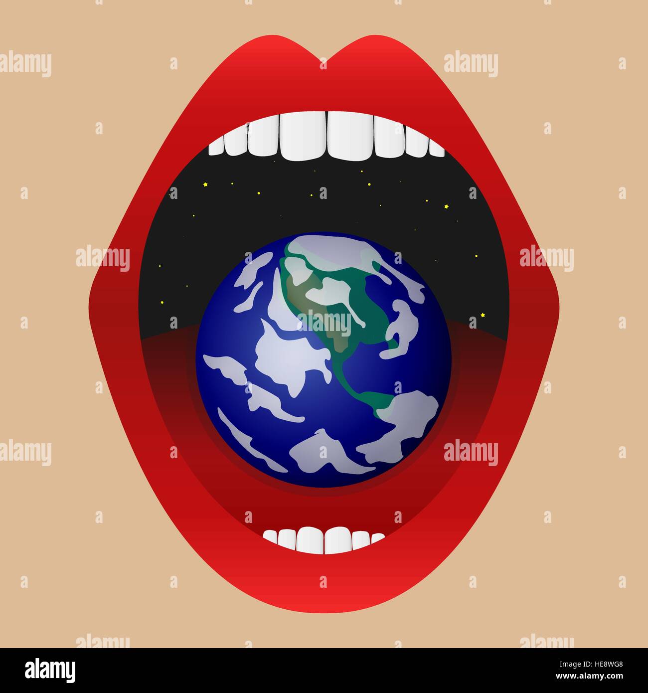 Conceptual illustration of the consumer relation of people to resources ...