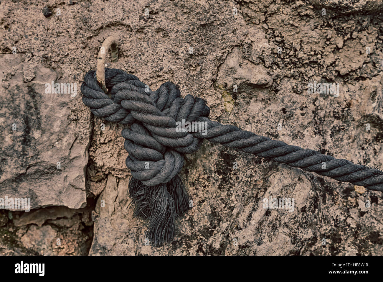 cord rope nautical cable like strong connection concept background ...