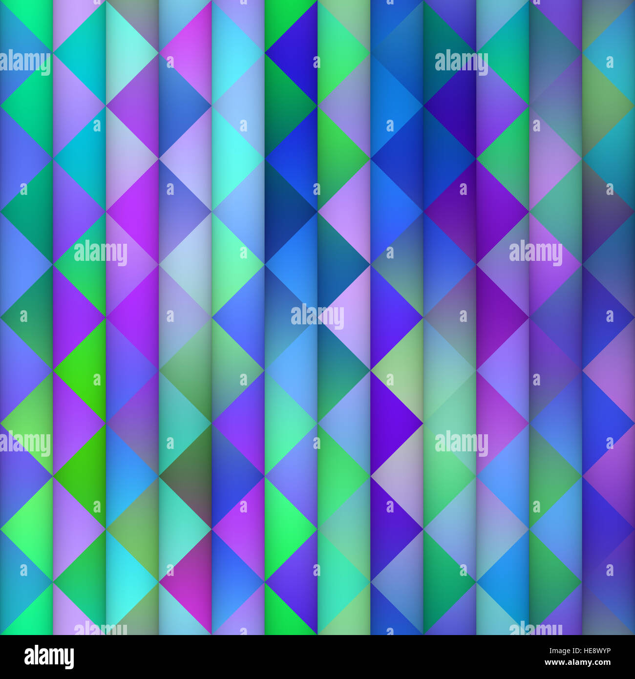 Gradient Tiling Geometric Grid. Seamless Multicolor Pattern Stock Photo ...