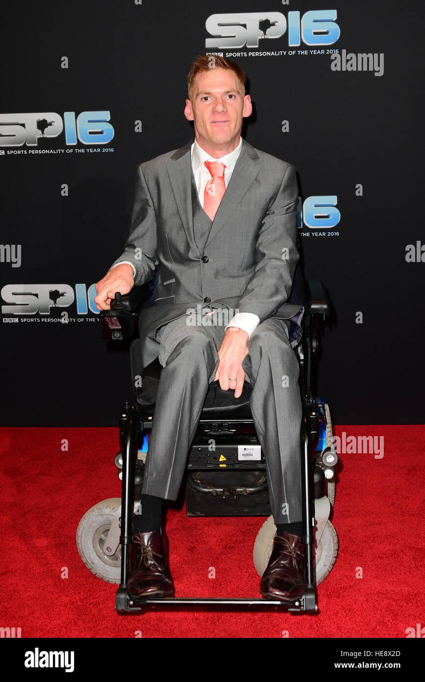 Stephen Miller during the red carpet arrivals for BBC Sports ...