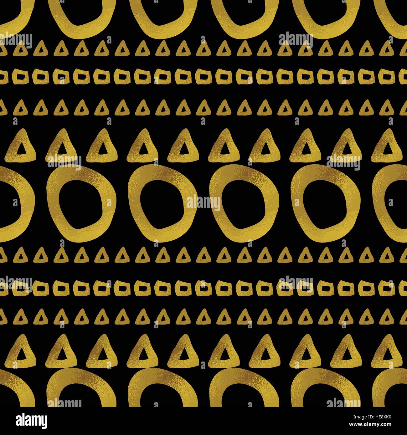 Geometric black and gold seamless pattern Stock Vector Image & Art - Alamy