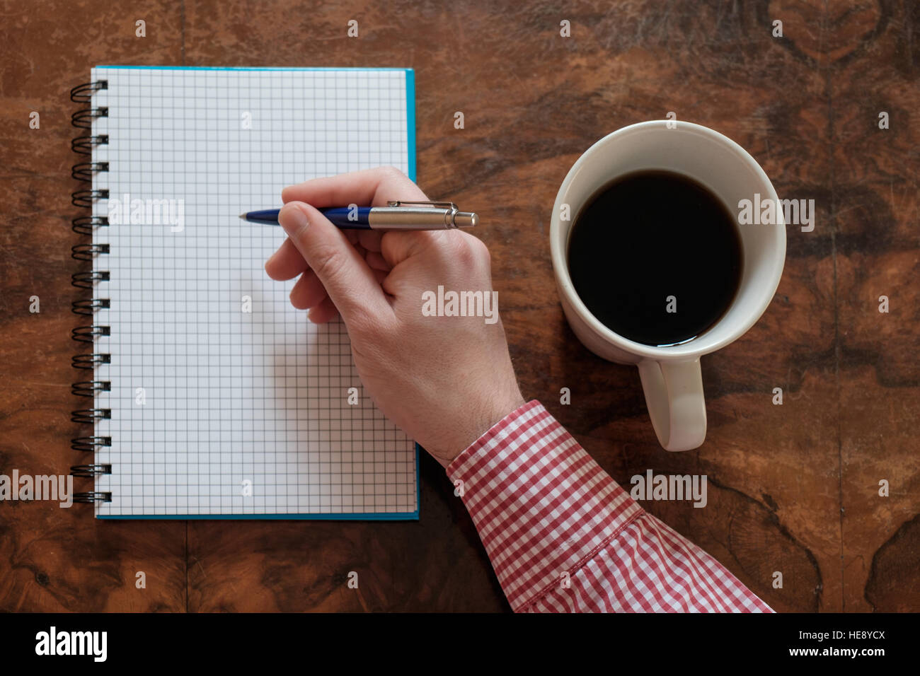 Book post its writing hi-res stock photography and images - Alamy