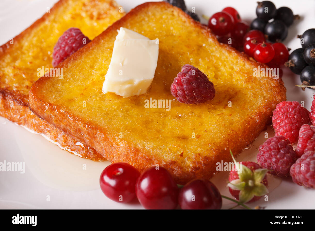 Toast butter honey hi-res stock photography and images - Alamy