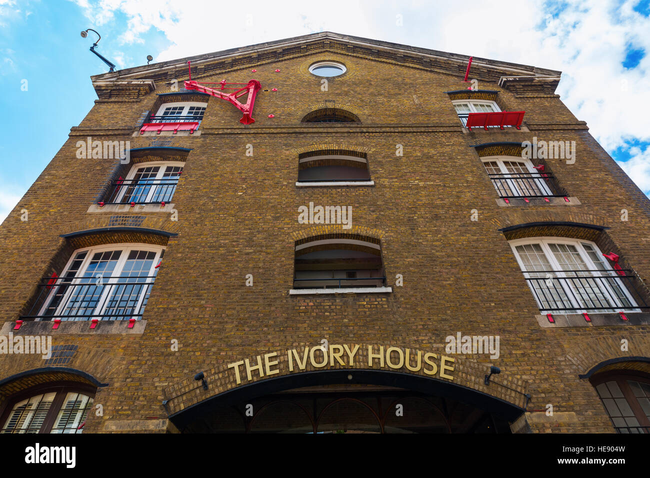 London, UK - June 15, 2016: Ivory House in London from 1858. It is the ...