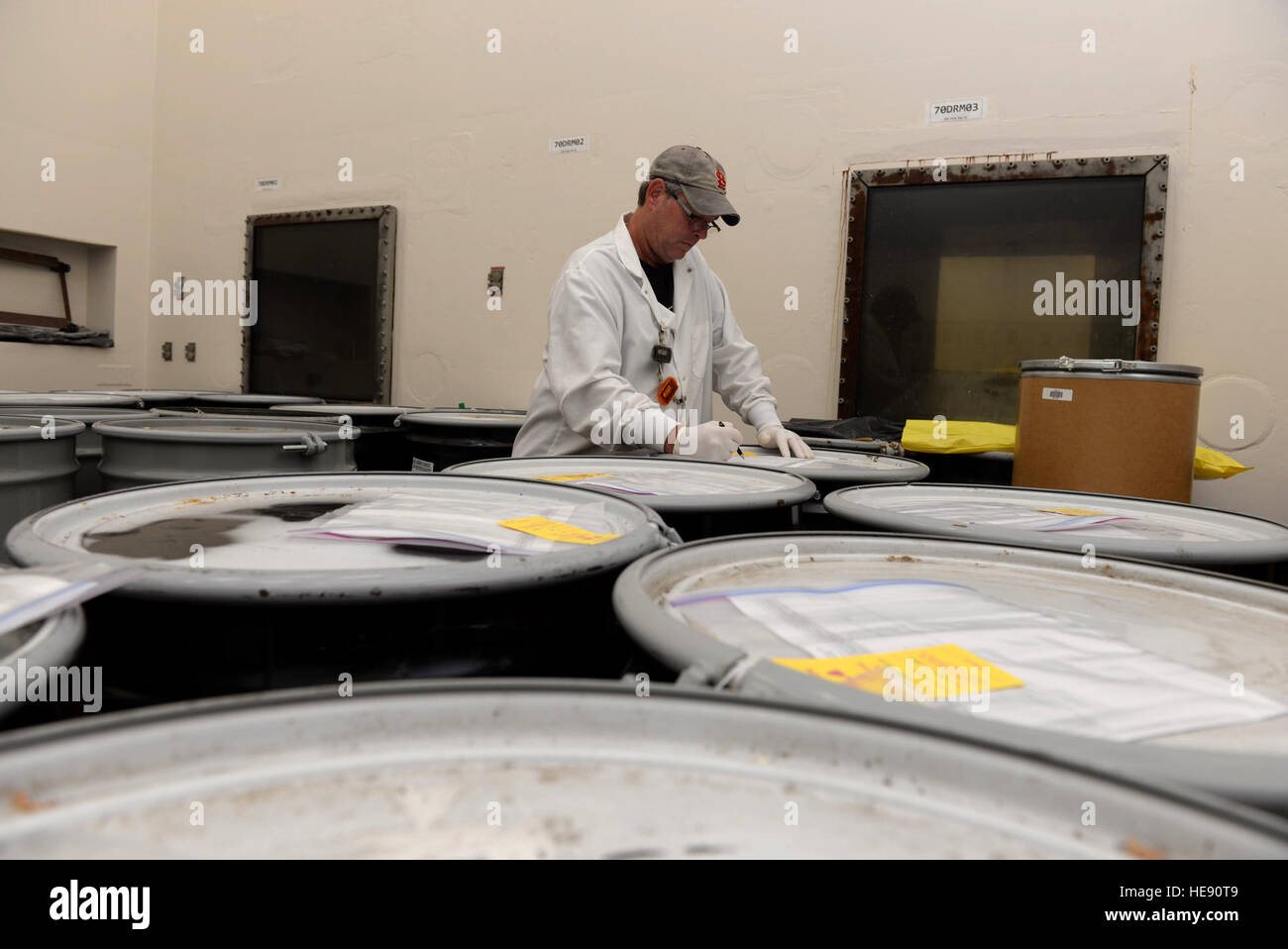 Chris Anthony, 88th Civil Engineer Group Air Force radioactive ...