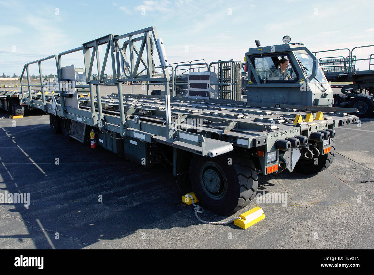The 86th Aerial Port Squadron conducted training on the Halvorsen 25K ...