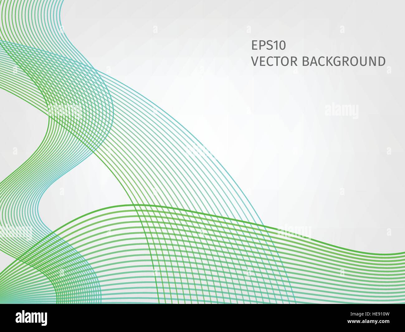 Abstract art line green blue Stock Vector Images - Alamy