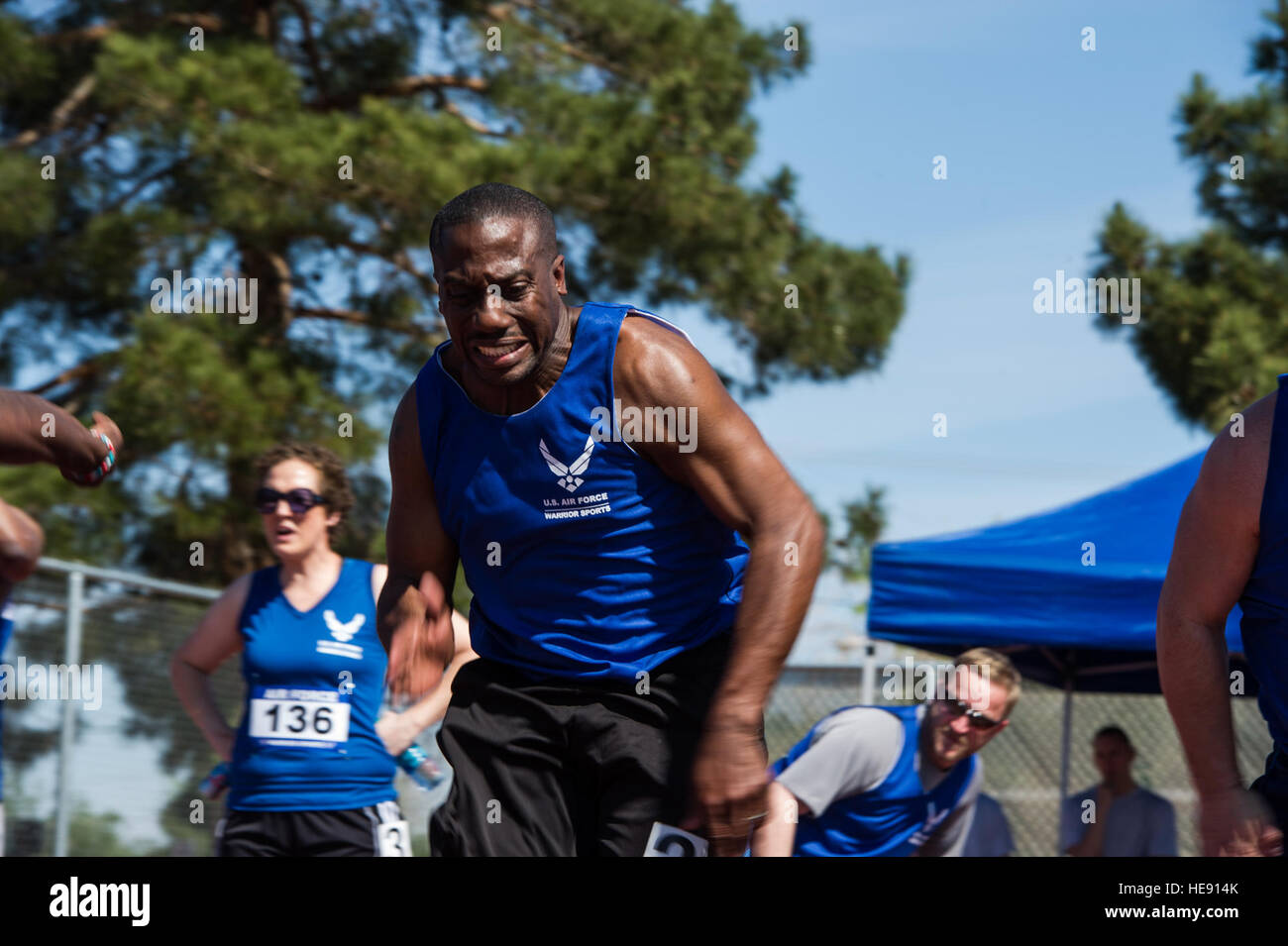 Injured high school athlete hi-res stock photography and images - Alamy