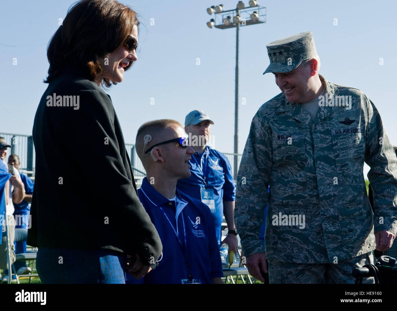 Air Force Chief of Staff Gen. Mark A. Welsh III and his wife, Betty ...
