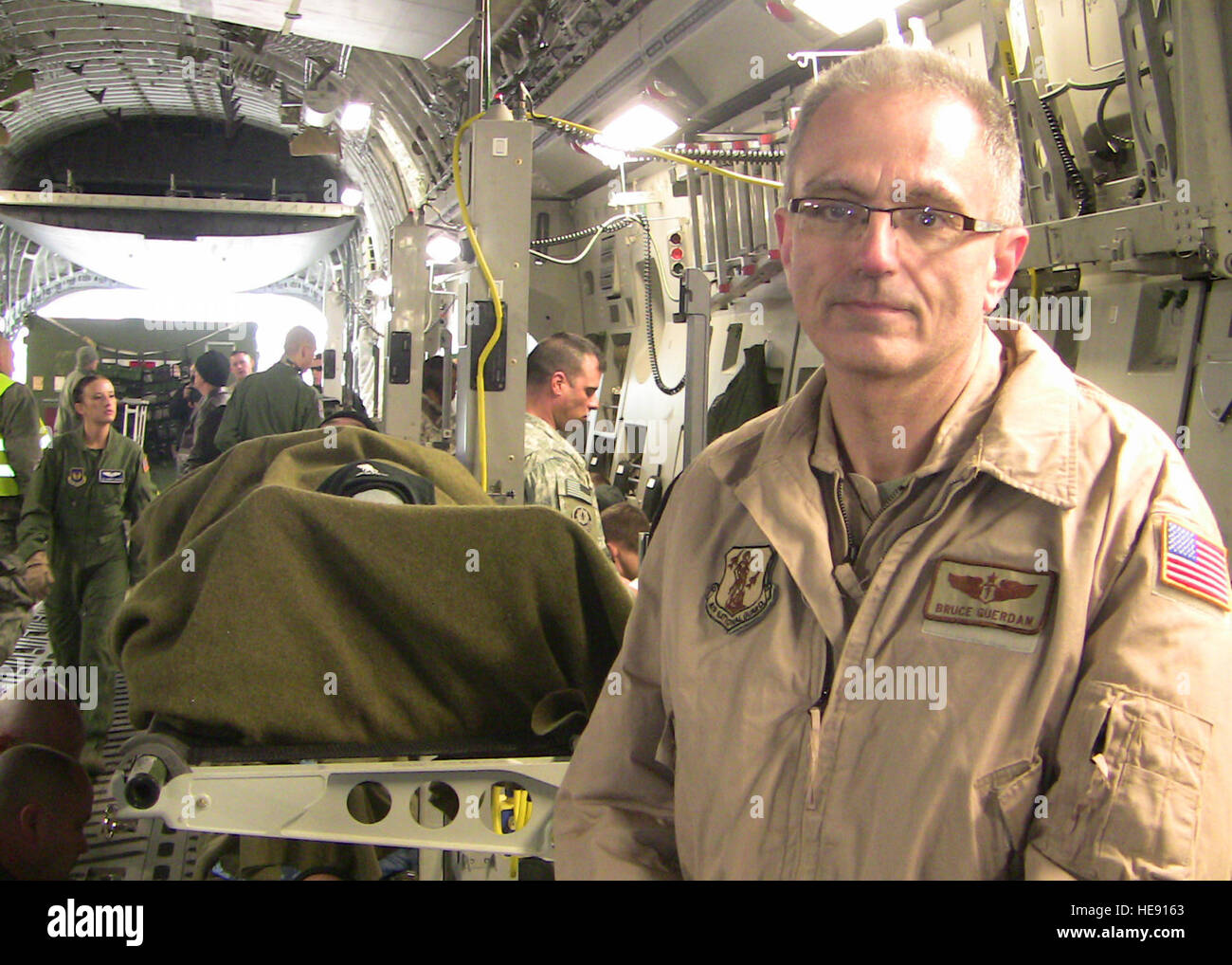 Dr. (Col.) Bruce Guerdan, the air surgeon for the Florida Air National ...
