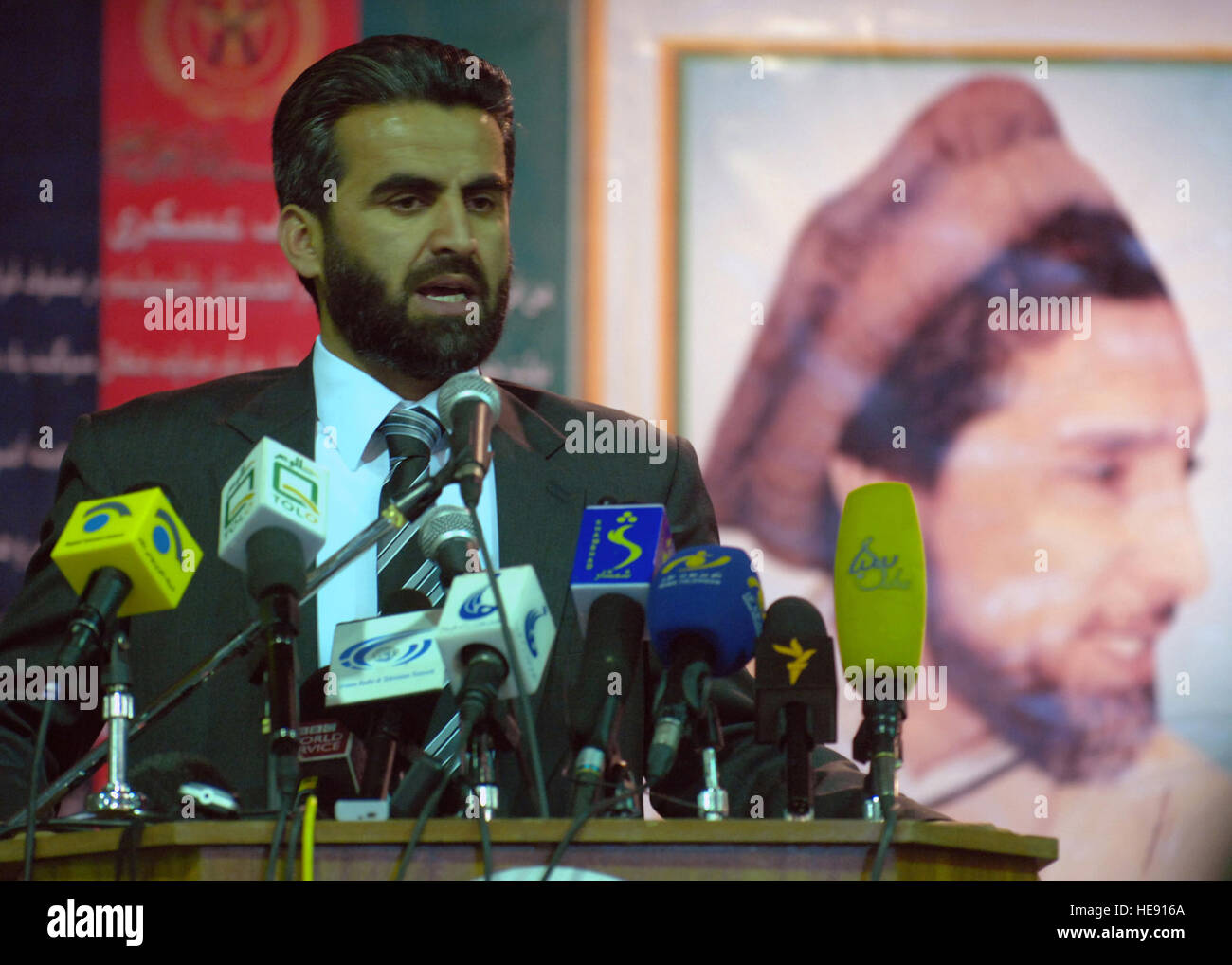 KABUL AFGHANISTAN INTERNATIONAL AIRPORT (May 5, 2010)--Gen. Darwan ...