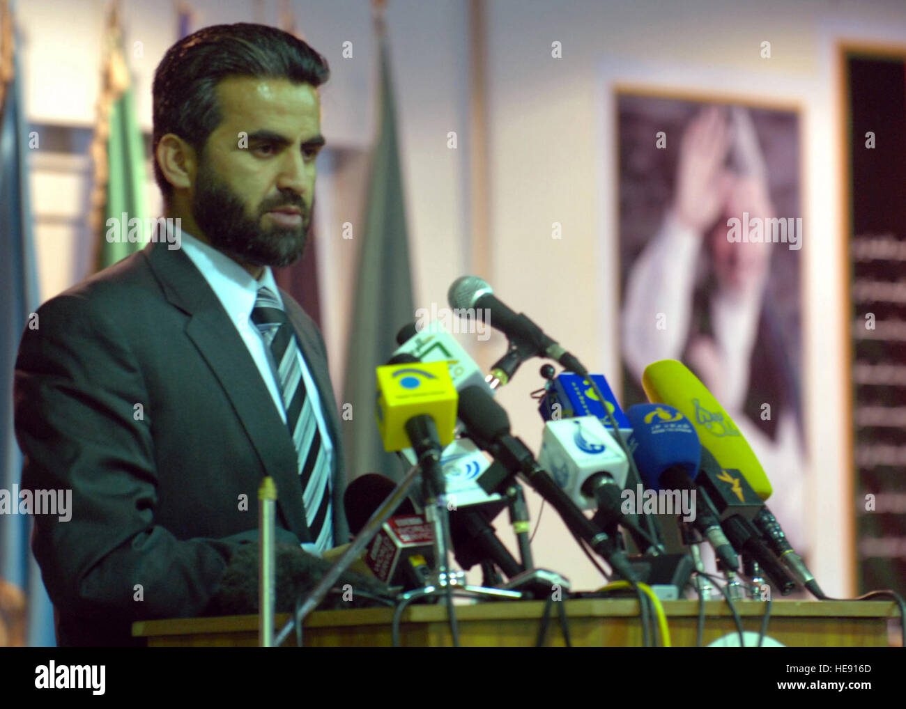 KABUL AFGHANISTAN INTERNATIONAL AIRPORT (May 5, 2010)--Gen. Darwan ...