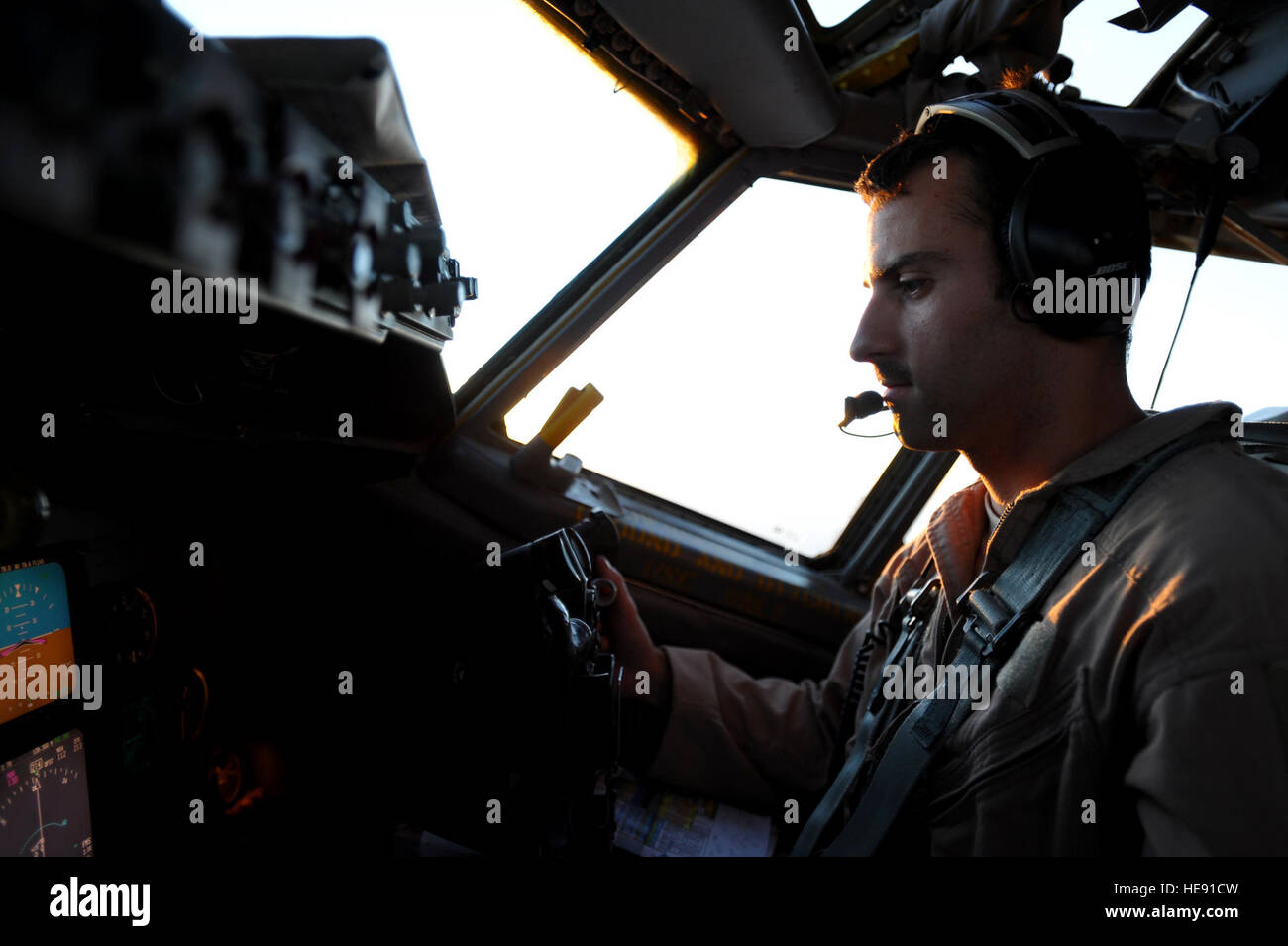 1st Lt. Jonathan Bourke, 340th Expeditionary Air Refueling Squadron ...