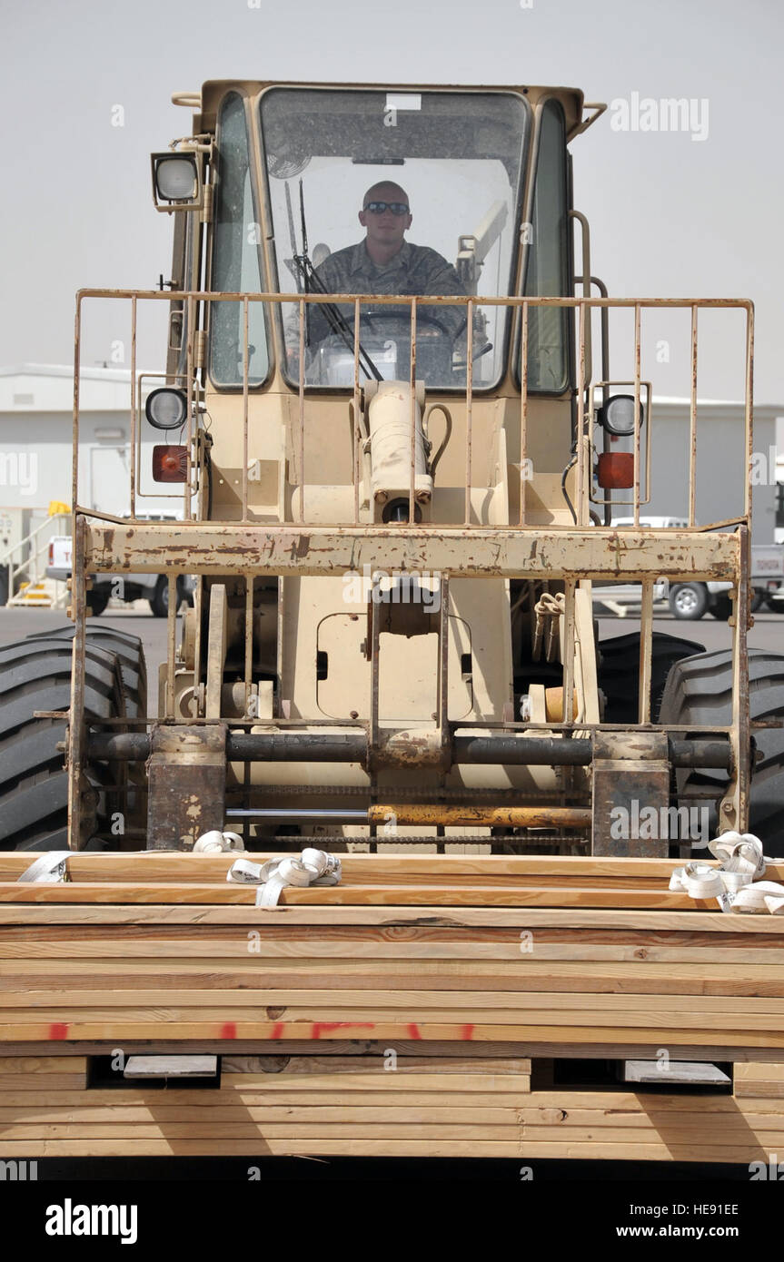 Senior Airman Nicholas Worrell, air transportation journeyman with the ...