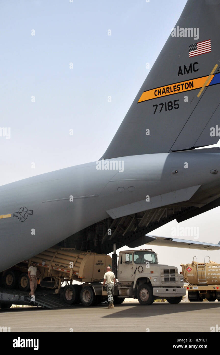 Air transportation Airmen from the 380th Expeditionary Logistics ...