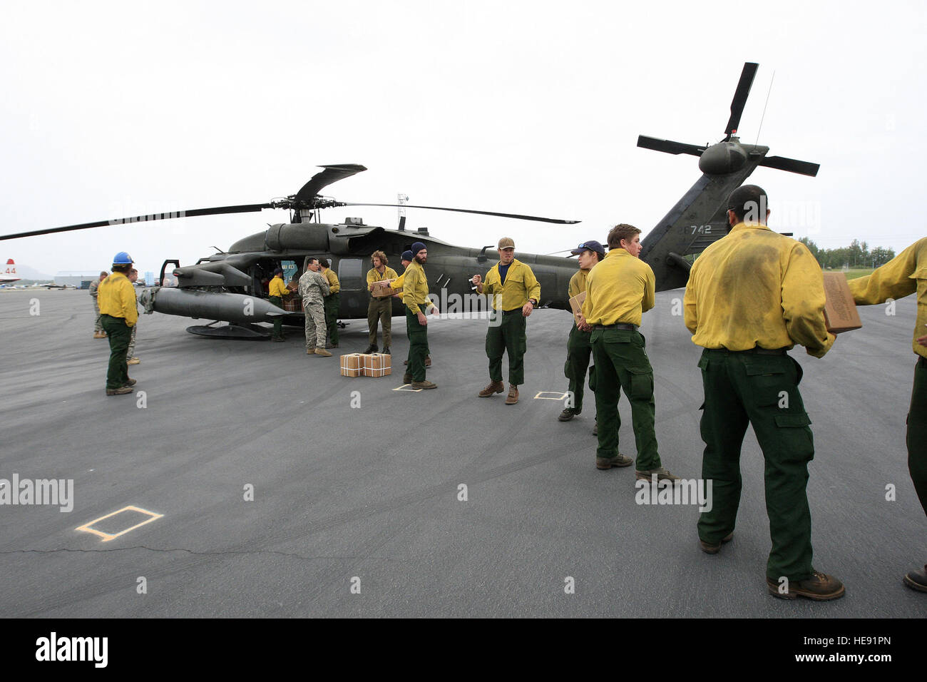 Interagency hotshot crew hi-res stock photography and images - Alamy