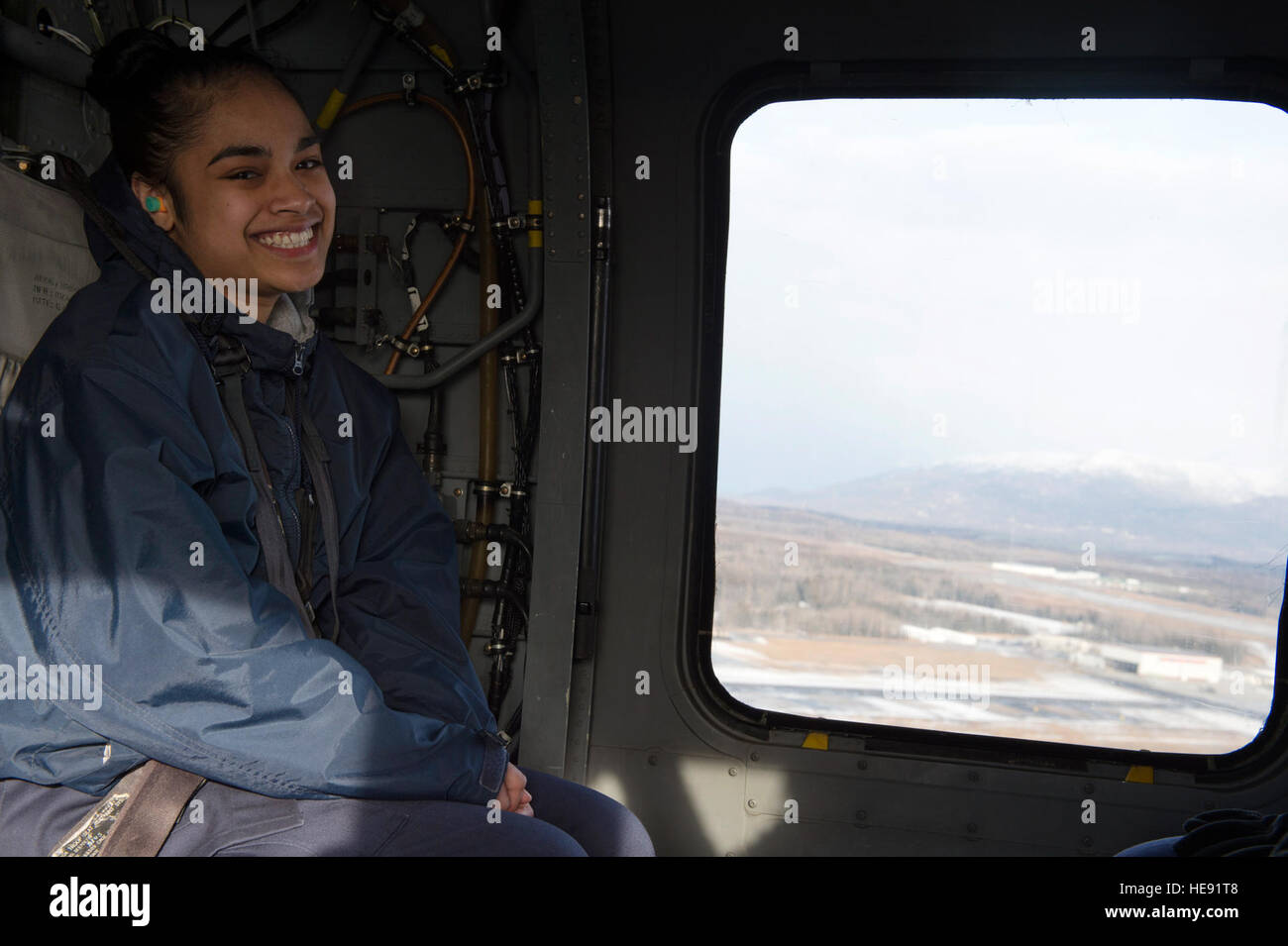 Alaska Military Youth Academy Cadet Viandralyne Andon, an Anchorage ...