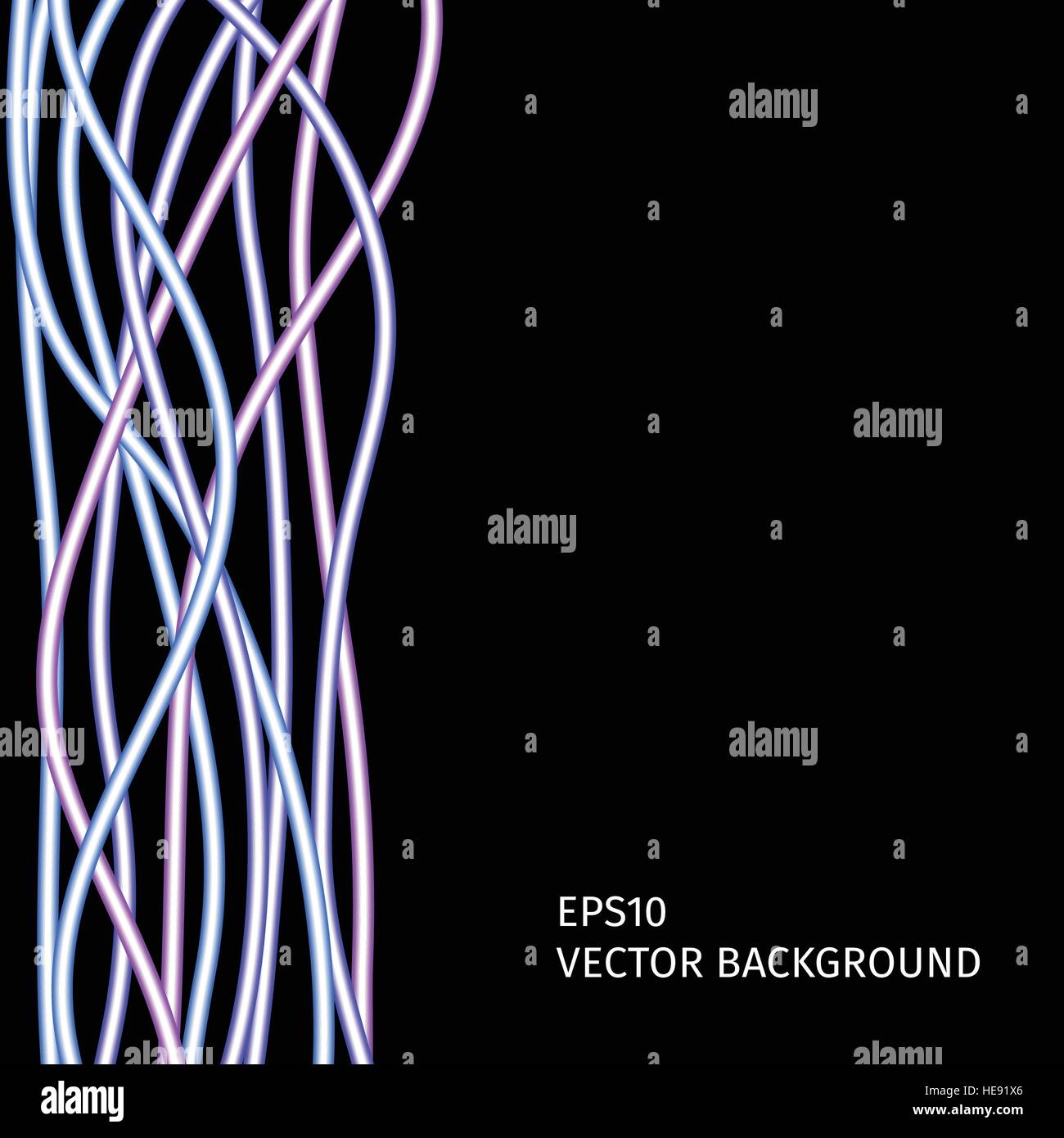 Abstract purple background glowing light Stock Vector Images - Alamy