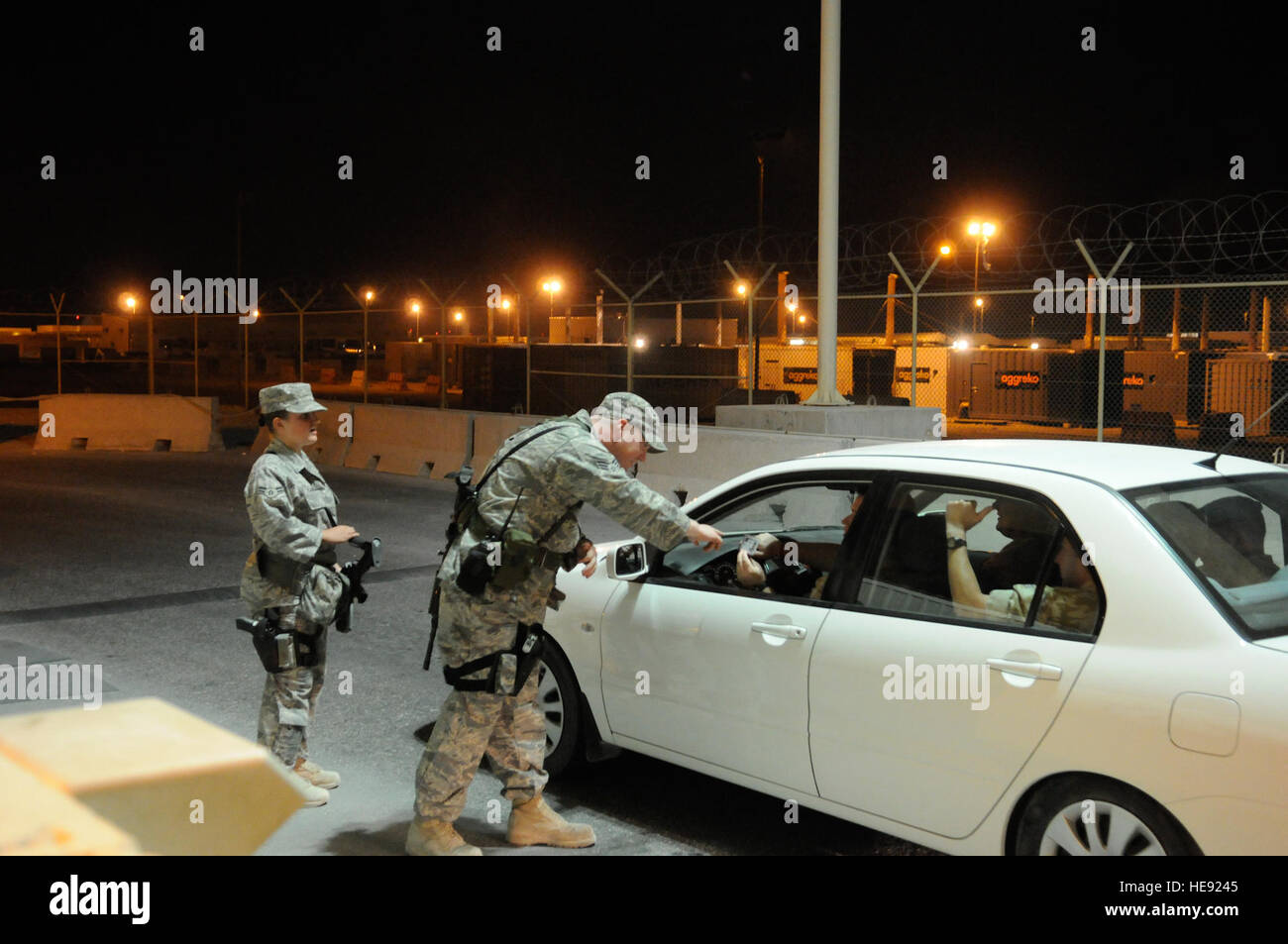 Senior Airman William Baker, 379th Expeditionary Security Forces ...