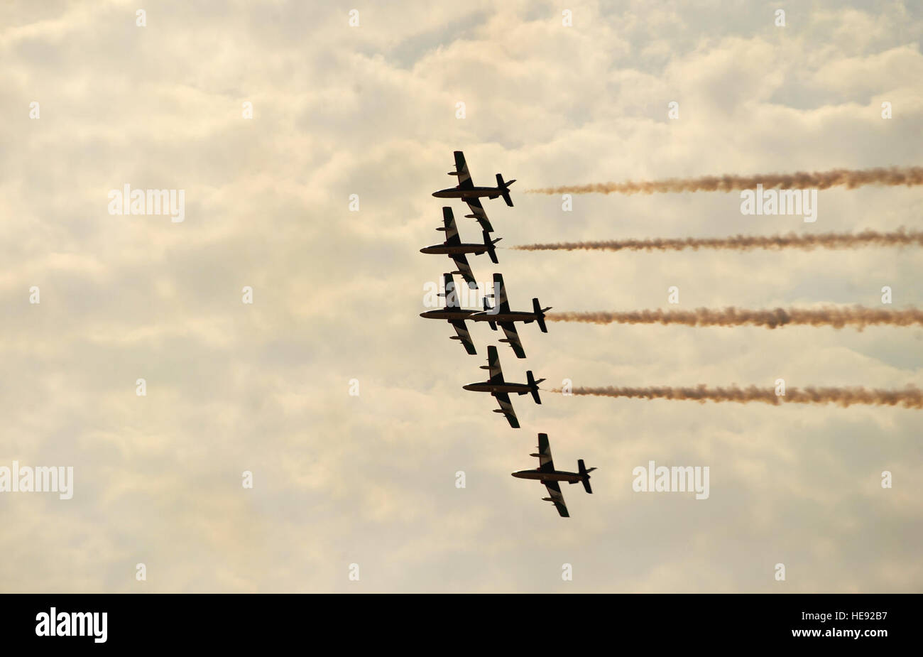 U.A.E. Al Fursan display team performs during the 2012 Bahrain ...