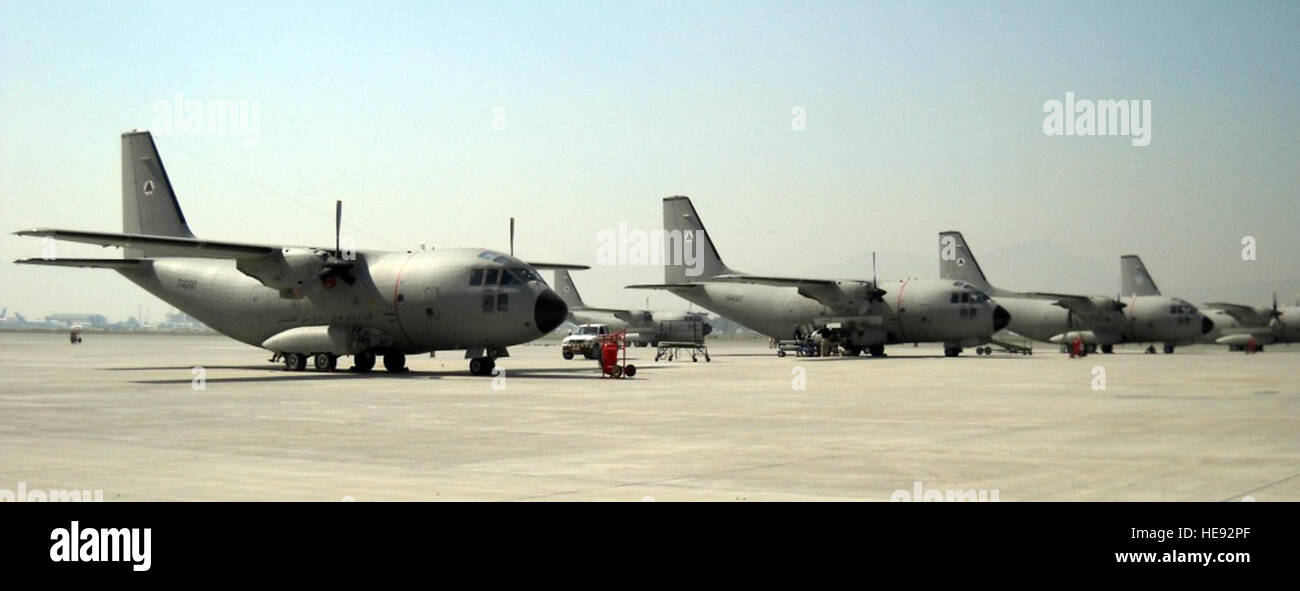 100508-F-5188L-00 KABUL, Afghanistan --Five Afghan National Army Air ...
