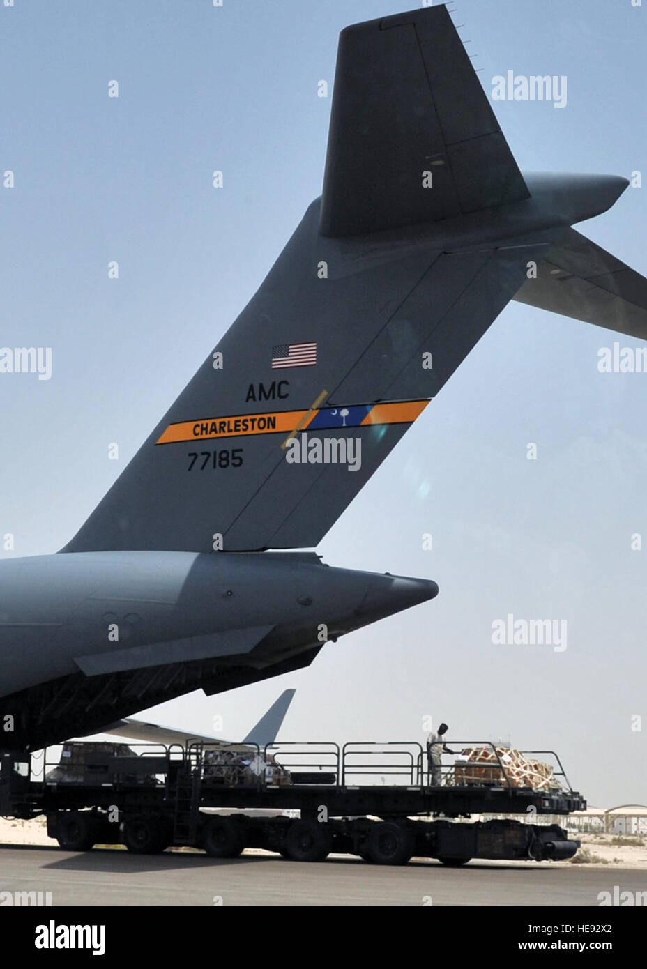 Air transportation Airmen from the 380th Expeditionary Logistics ...