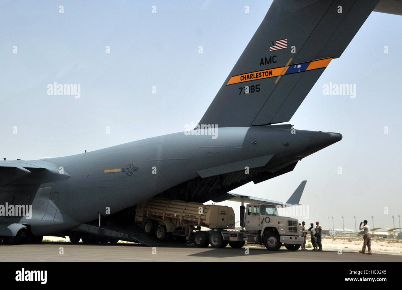 Air transportation Airmen from the 380th Expeditionary Logistics ...