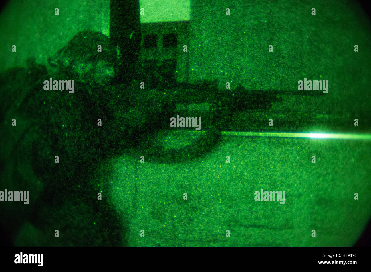 A U.S. Marine assigned to Echo Co., Battalion Landing Team 2nd ...