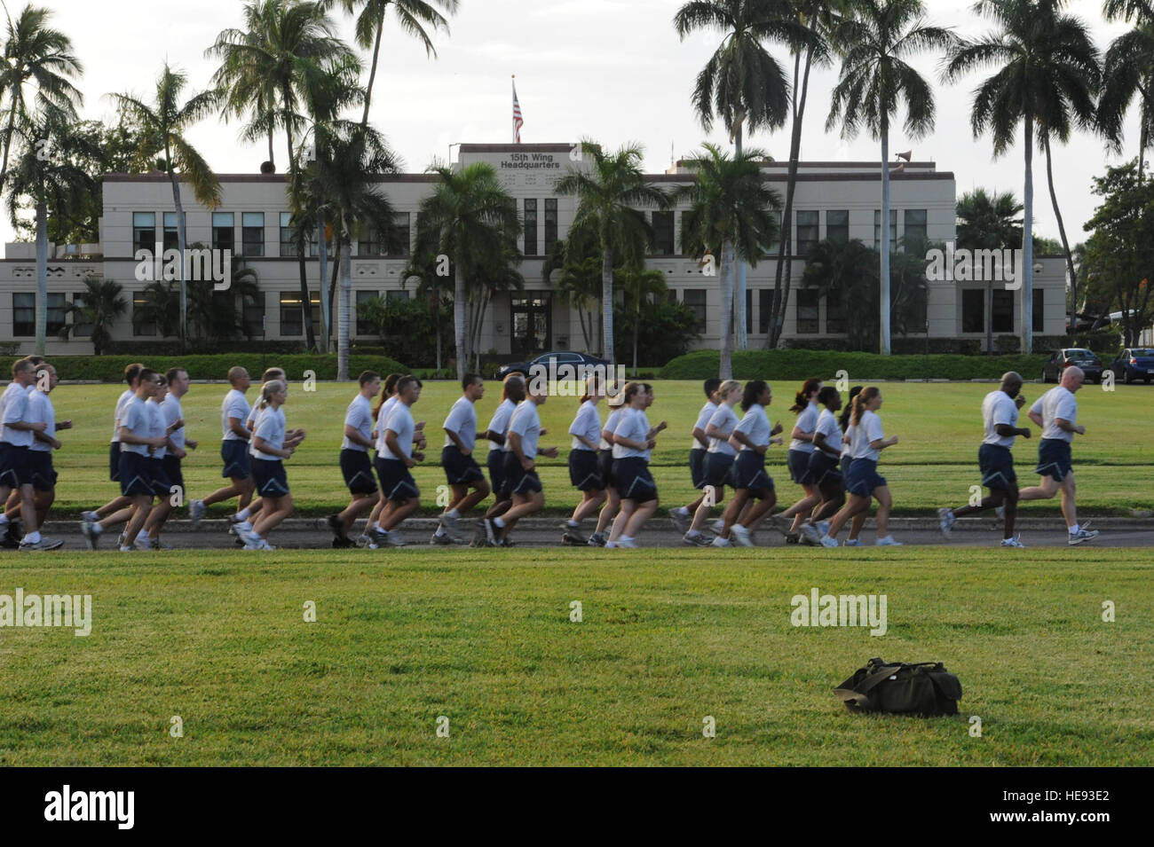 Airmen from the 15th Wing at Joint Base Pearl Harbor-Hickam, Hawaii ...